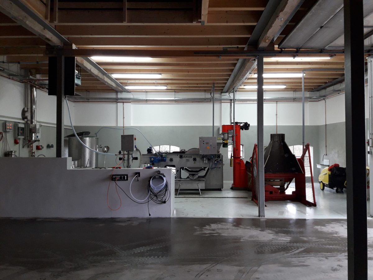 Umzug der Mosterei - Mosterei Kneese